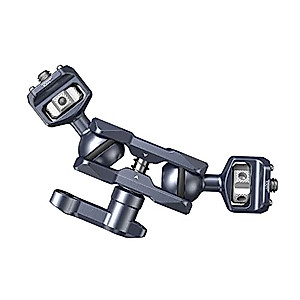 SmallRig Camera Magic Arm, Flexible Articulating Arm with 1/4” Screws, Field Monitor Mount with Dual Ballhead, Aluminum - 3873