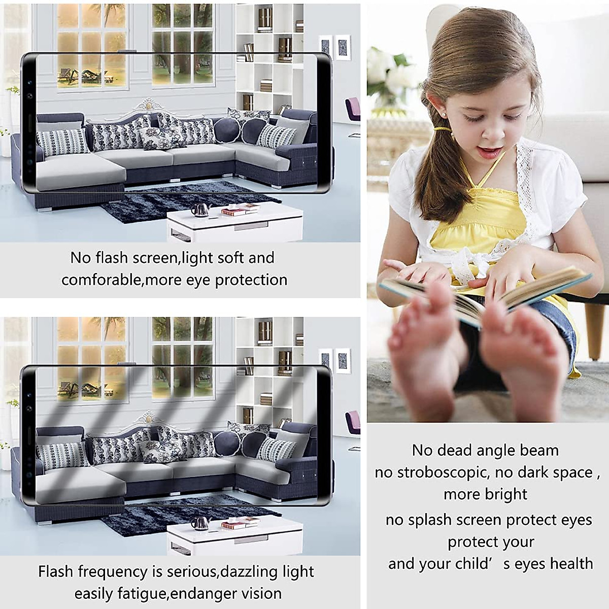 ZP 2 Pack Led Light Bulb 500W Equivalent 7500 Lumen 5000K E26/E27 Medium Base 60W led Bulb for Outdoor Indoor Lamp Area Garage Warehouse Workshop Street Backyard New Upgrade 2 Count (Pack of 1)