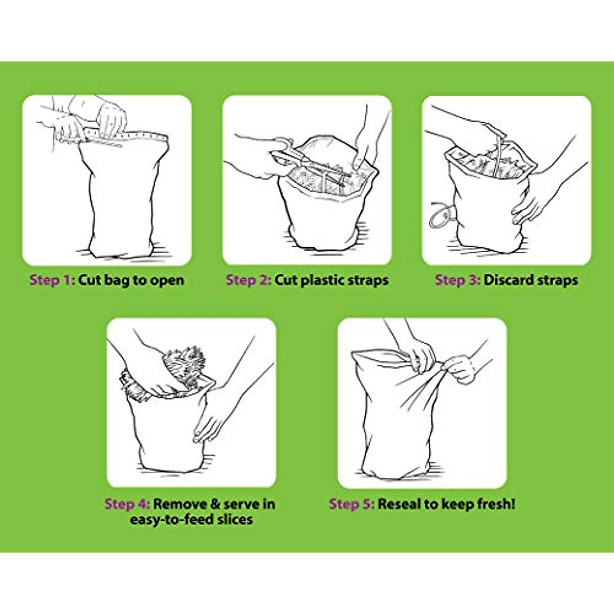 Vitakraft Small Animal Timothy Hay for Guinea Pigs, Rabbits, and Chinchillas - 3.5 lbs