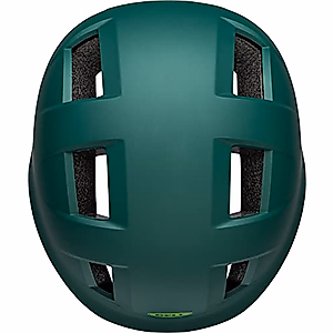 Bell Drop Youth BMX Bike and Skate Helmet, Green