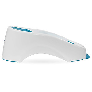 Nuby Baby Non-Slip Bathing Cradle with Built-In Drip Tray Dual-Use (In-Tub & Countertop), Aqua