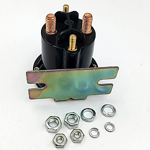 ALLMOST Solenoid Relay JW1-H1950-00 Compatible with Yamaha G22 G29 Gas Golf Cart 12V 4 Terminal