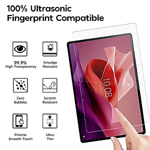 YINOVEEN 2 Pack Tempered Glass Screen Protector for Fire HD 10 Tablet 10.1 inch (9th/7th Generation, 2019/2017 Release), 2.5D Radian, 9H Hardness(Not Fit Fire HD 10 11th/13th Gen, 2021/2023)