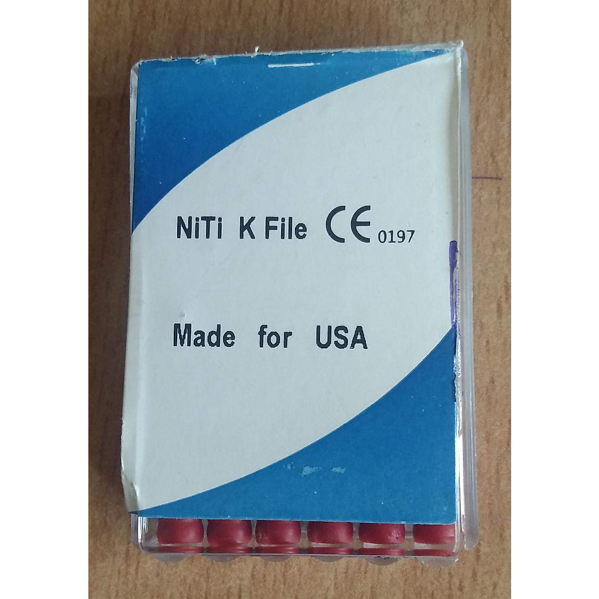 Niti K files (Box of 6) (25 MM (25#))