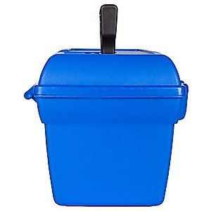 Flambeau Outdoors 6009TD Lil' Brute Fishing Tackle and Gear Box with Lift-Out Tray, Blue