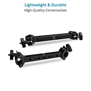 PROAIM Scaffold Crossbar Mount for Proaim Flyking Camera Slider Mitchell/Bowl. CNC Aluminum Made for 32-50mm Scaffold Tubes/Speed Rails. Facilitates Positioning Sliders at Height (SCF-FK)