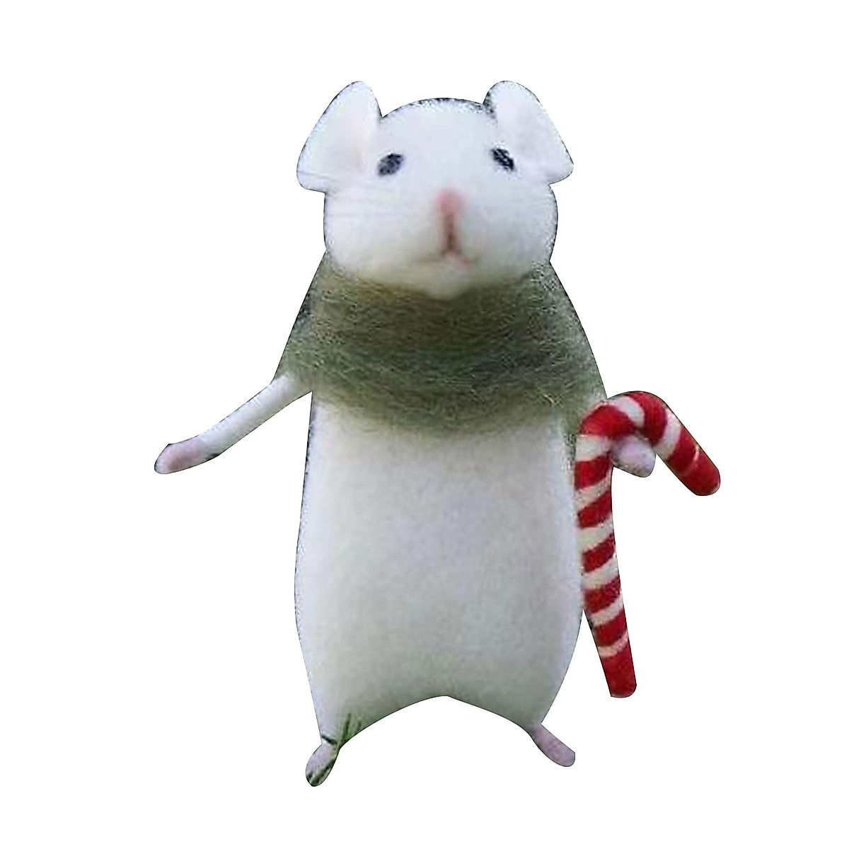 Festive Felt Mouse Halloween Ornament Handmade Needle Felting Mouse Dolls For Christmas Party Festival Home Decor Cute Felted Animals Ornament For Home