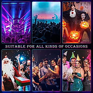 Keledz Led Mask, Light up Mask with Gesture Sensing Control, LED Lighted Face Transforming for Costume Cosplay Party Masquerade, Hallowee Mask