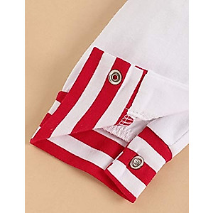 My First Valentine’s Day Newborn Baby Boy Girl Romper Hoodie Jumpsuit One Piece Outfit Set Newborn White