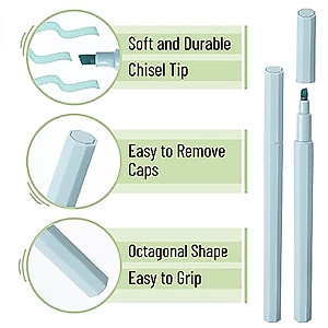 Mr. Pen- Aesthetic Highlighters, 8 Pack, Chisel Tip, Highlighters Assorted Colors, Bible Highlighters and Pens No Bleed, Cute Highlighters, No Bleed Highlighters for Bible Pages No Bleed