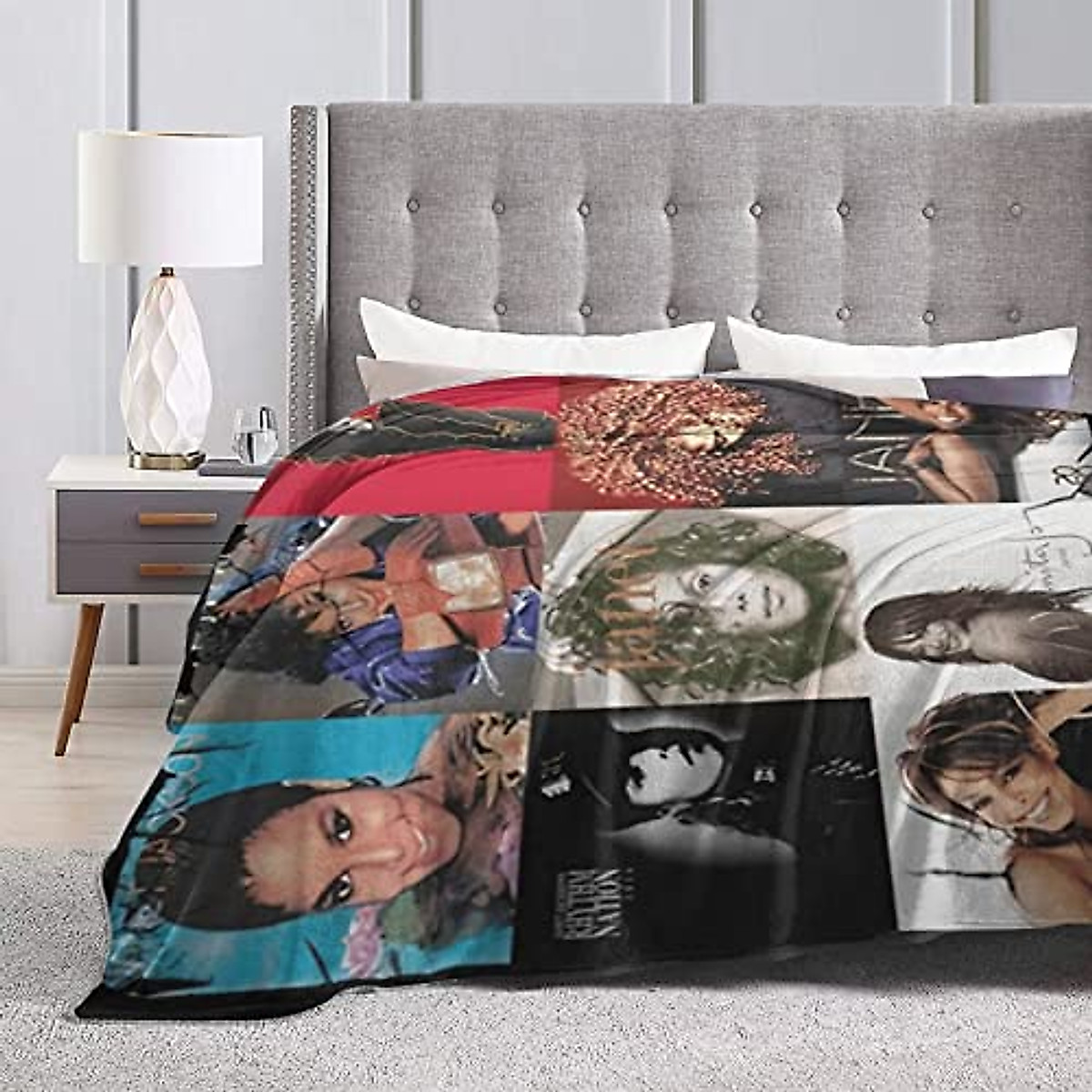 American Janet Singer Jack-Son Blankets Throw Blanket,Nice Fleece Blankets and Throws for Couch, Quality Blanket Air Conditioned Blanket 80"X60"