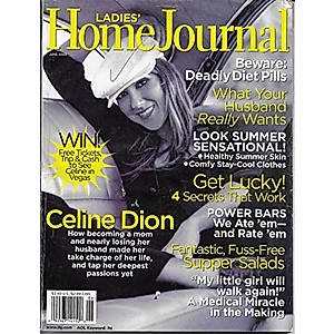 Celine Dion Ladies' Home Journal magazine June 2003