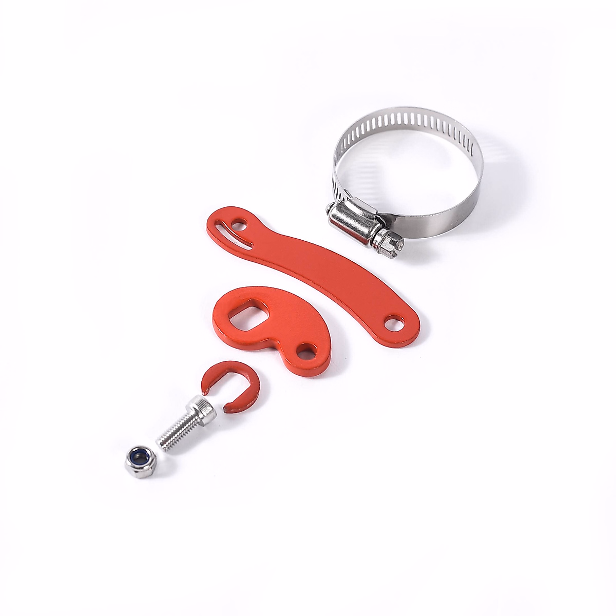 EBIKELING 6 Pc Ebike Accessories Ebike Conversion Kit, Electric Bike Conversion Kit, Torque Arm, Mid Drive Ebike, Front or Rear, Red