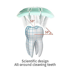 babyease 3-Sided Toothbrush, Ultra Soft All Sides Cleaning Training Tooth Brush for Baby, Toddler 1 Years and Up