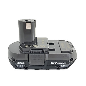 Ryobi 18-Volt ONE+ Lithium-Ion Compact Battery Pack 1.3Ah (2-Pack)