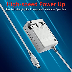 DTOL AC Adapter Game Charger for Nintendo Dsi Ndsi 3DS/3DSXL/New 3DS/New 3Dsll/2DS/Dsi/Dsixl 2 Pack