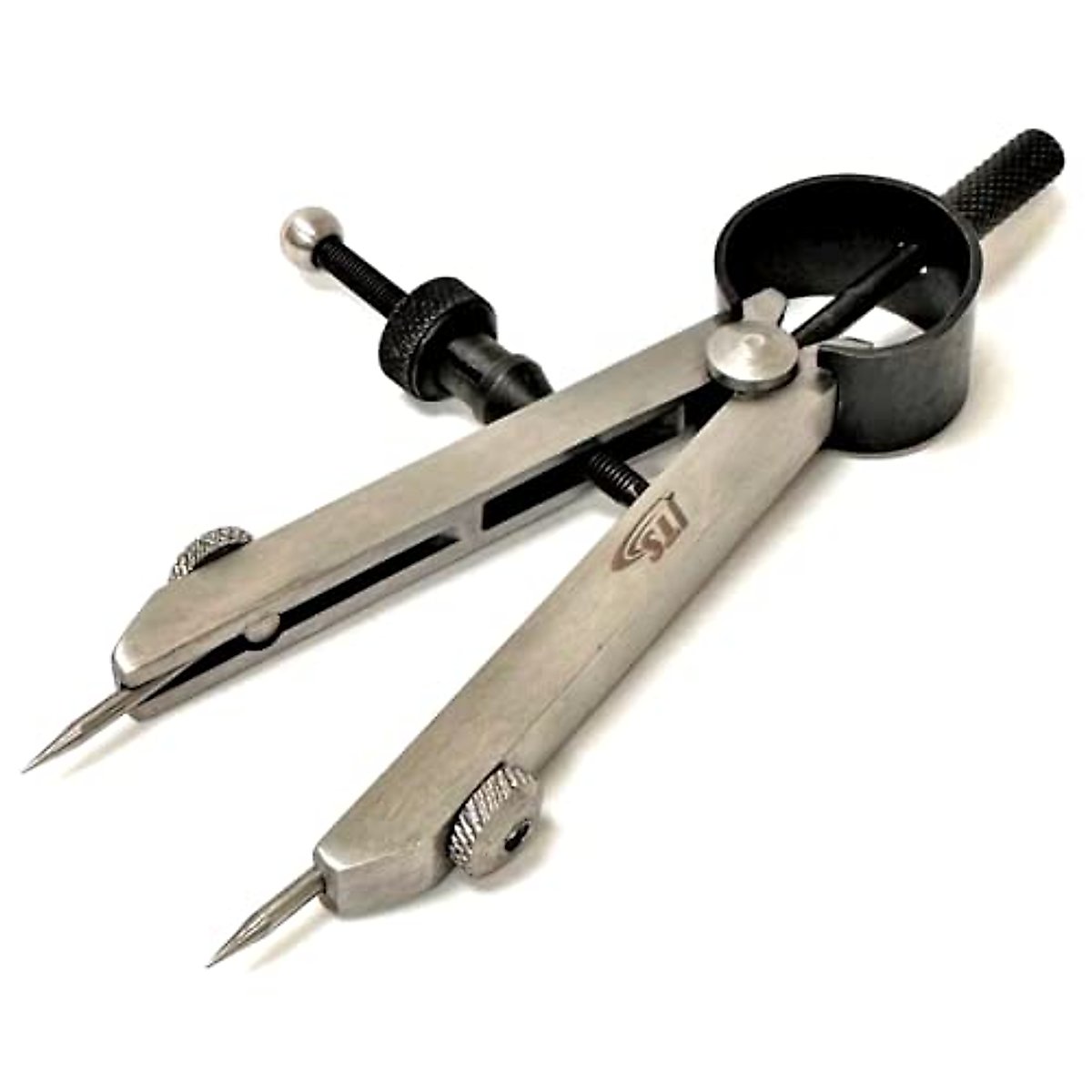 3" Adjustable Divider Precision Scriber and Caliper Sharp Pointed Sharp Point S.S. by JTS