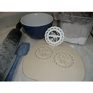 INSPIRED BY EAT ME CAKE ALICE IN WONDERLAND THEME MAD TEA PARTY COOKIE CUTTER MADE IN USA PR2438