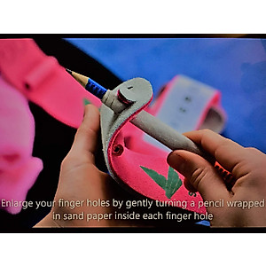 LEVIERO Palmies Gymnastics Grips, Grips for Gymnastics, Multipurpose Soft Leather Grips with Adjustable Finger Holes, Weightlifting, Kettlebell, Cross Training Workouts for All Ages - (Aqua, X-Large)