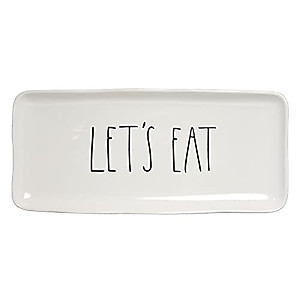 Servappetit Large Serving Platter - Ceramic - White