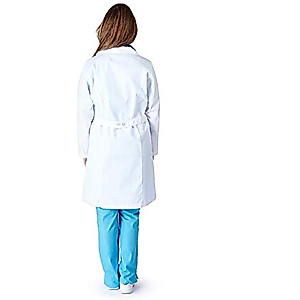 M&M SCRUBS Womens lab Coat - Lab Coat L White