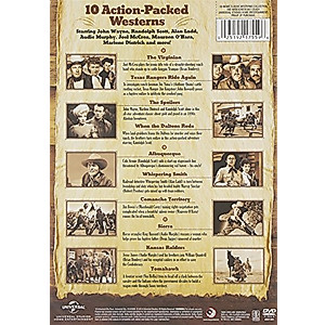 Classic Westerns, 10-Movie Collection: When Daltons Rode / The Virginian / Whispering Smith / The Spoilers / Comanche Territory / Sierra / Kansas Raiders / Tomahawk / Albuquerque / Texas Rangers Ride Again