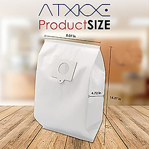 6 Pack Canister Vacuum Cleaner Dust Bag for Kenmore Type Q/C 5055,50557,50558，200 400 600 700 800 series Bag