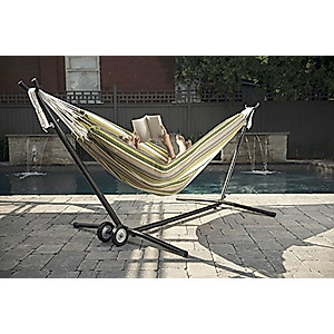 Vivere WHEEL Hammock Stand Wheel Kit , Black