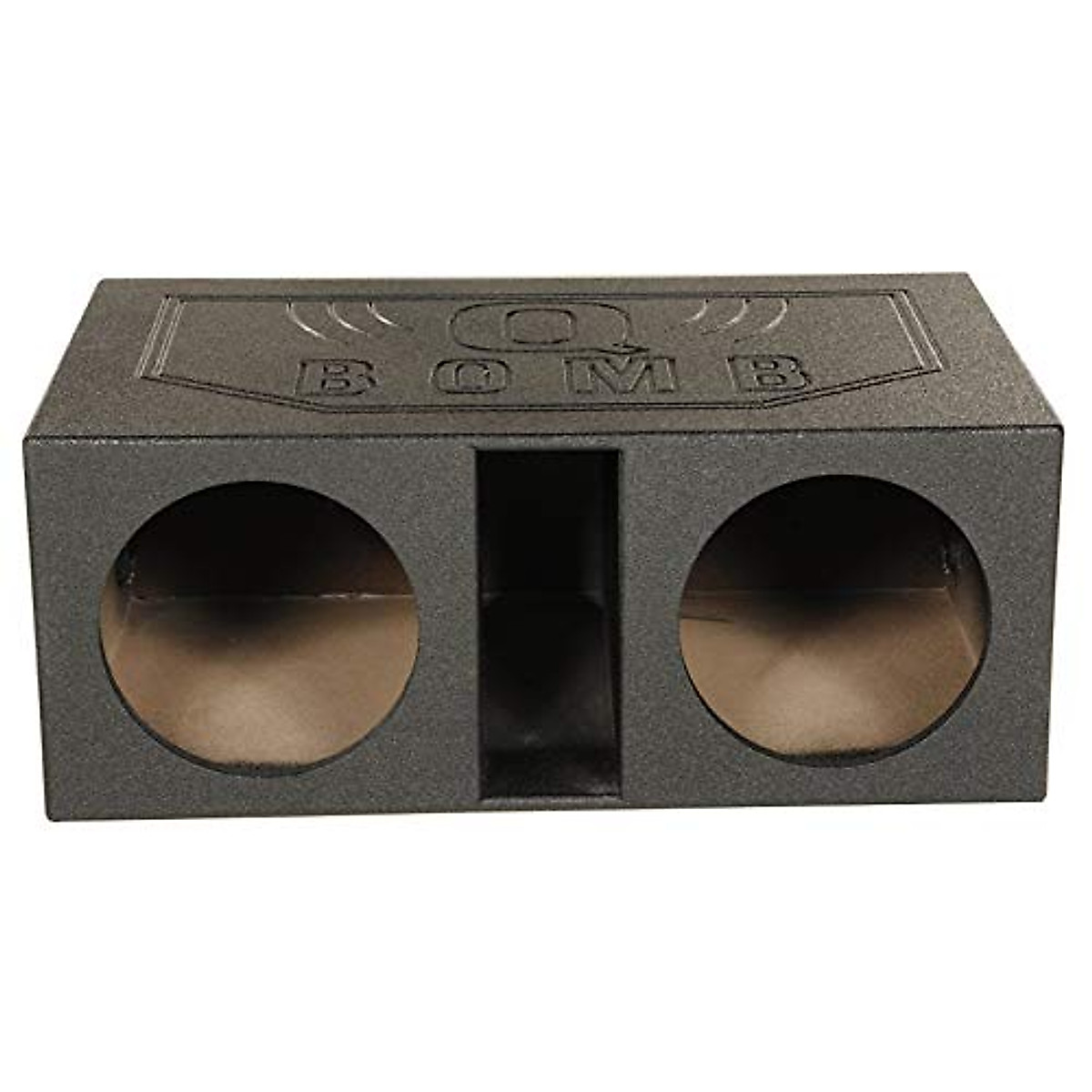 QPower QBOMB12VL 12" Dual Vented Ported Car Subwoofer Sub Box Enclosure