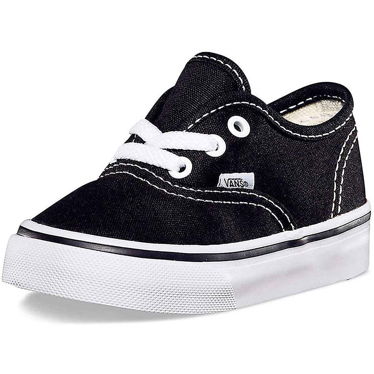 Vans Kids' Authentic Core Skate Shoe Black 3