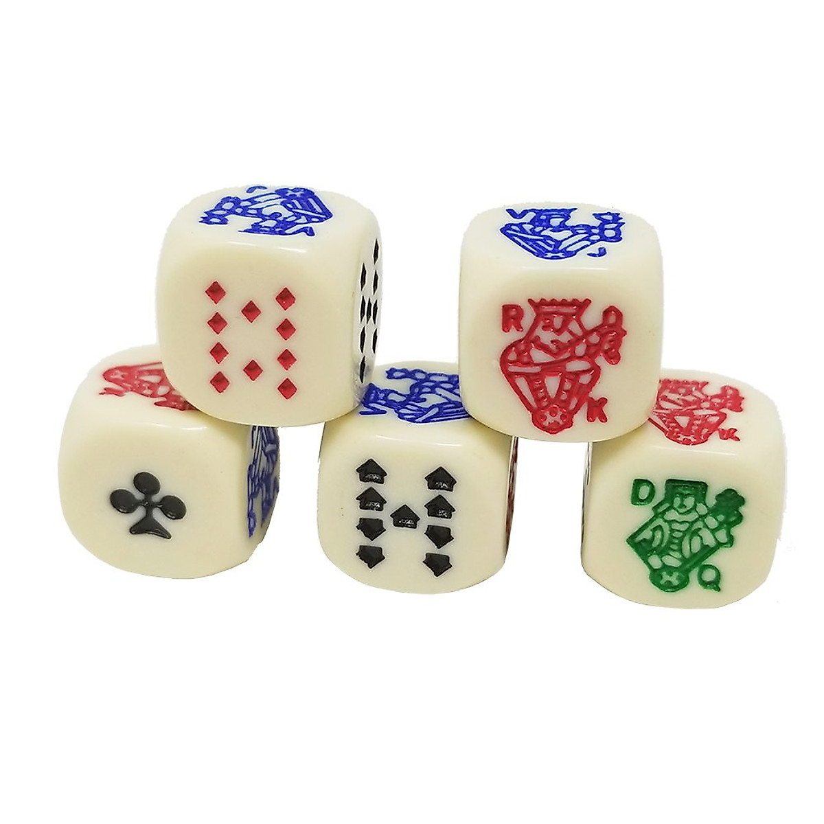 DA VINCI 6 Sided Poker Dice