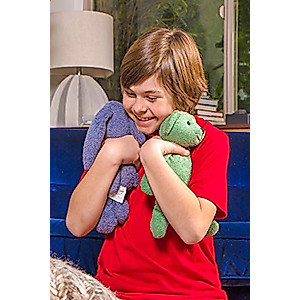 Thermal-Aid Zoo — Hunter The Green Bear — Kids Hot and Cold Pain Relief Heating Pad Microwavable Stuffed Animal and Cooling Pad — Easy Wash, Natural Sleep Aid — Pregnancy Must-Haves for Baby