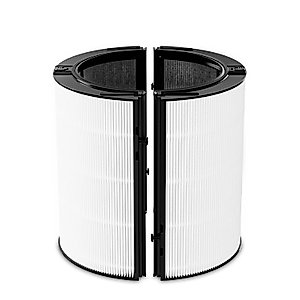 2-IN-1 Filter Replacement Compatible with Dyson TP07 / HP07 / HP09 / TP06 / HP06 / TP04 / HP04 Air Purifier, 360 Combi Glass + Carbon Air Purifier Filter