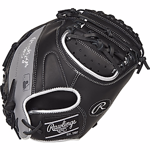 Rawlings | ENCORE Baseball Catcher's Mitt | Right Hand Trhoiw | 32" - One-Piece Closed Web