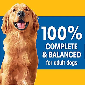 Pedigree Complete Nutrition Adult Dry Dog Food Grilled Steak & Vegetable Flavor Dog Kibble, 44 lb. Bonus Bag
