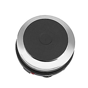 Maxmartt Mini Electric Heater Stove, 500W Round Hot Plate Portable Countertop Burner For Ceramic Glass Kettle Single Plate Cooktop, Easy to Multifunction Home Kitchen Hot (US Plug 110V)