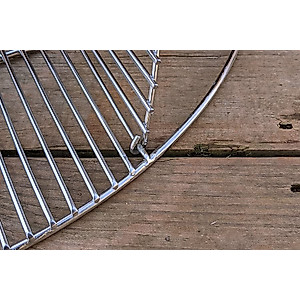 Slow 'N Sear SnS Grills 26" Stainless Steel Hinged Replacement Charcoal Cooking Grate