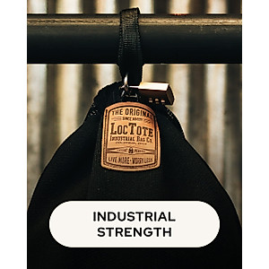 LOCTOTE Flak Sack Ⅱ - Anti Theft Backpack | Cut-Resistant Bag with Steel Locking Strap and Lock | Men’s and Women’s Travel Backpack | Safe Travel Bag | Anti-Theft Purse | RFID Blocking