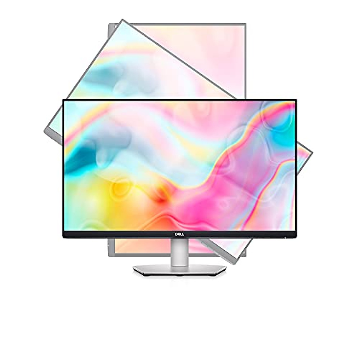 Dell S2722DC Monitor - 27-inch WQHD (2560x1440) 75Hz 4Ms Display, AMD FreeSync, Built in Speaker, USB Type-C Connectivity, Height/Pivot/Swivel/Tilt Adjust - Platinum Silver