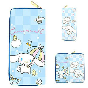 Anime Wallet Cute Purse Leather Cartoon Wallet for Girls Women (yugui geziqb)¡­