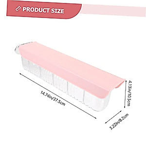 Zerodeko Wall-mounted Storage Box Clothes Organizer Rack Clear Organizer Box Hanging Drawers for Closet Socks Wall Mounted Drawer Sock Organizer Hanging Panties Organizer Wall Sock Holder