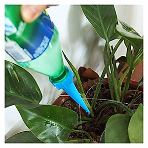 MANHONG Irrigation Dripper Cone Automatic Bonsai Plant Waterer Garden Plant Flower Watering Irrigation Spike Potted Plant Seedling Growth Supplies 6 Pieces