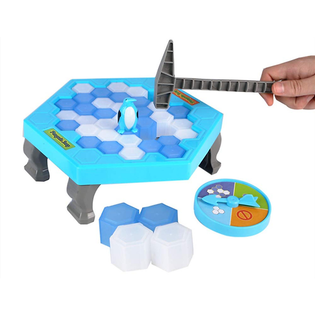 SuperLi Puzzle Table Games Penguin ice pounding Penguin ice Cubes Save Penguin Knock ice Block Wall Toys Desktop Paternity Interactive Game