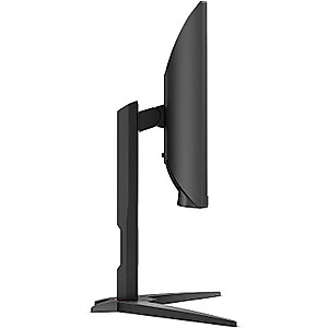 Nowco 2021_AOC 24 inch Gaming Monitor, FHD 1920x1080, 1500R, VA, 165Hz (144Hz Supported,144hz 1ms), FreeSync Premium, Height Adjustable Black, HDMI Cable and Mouse pad Included.
