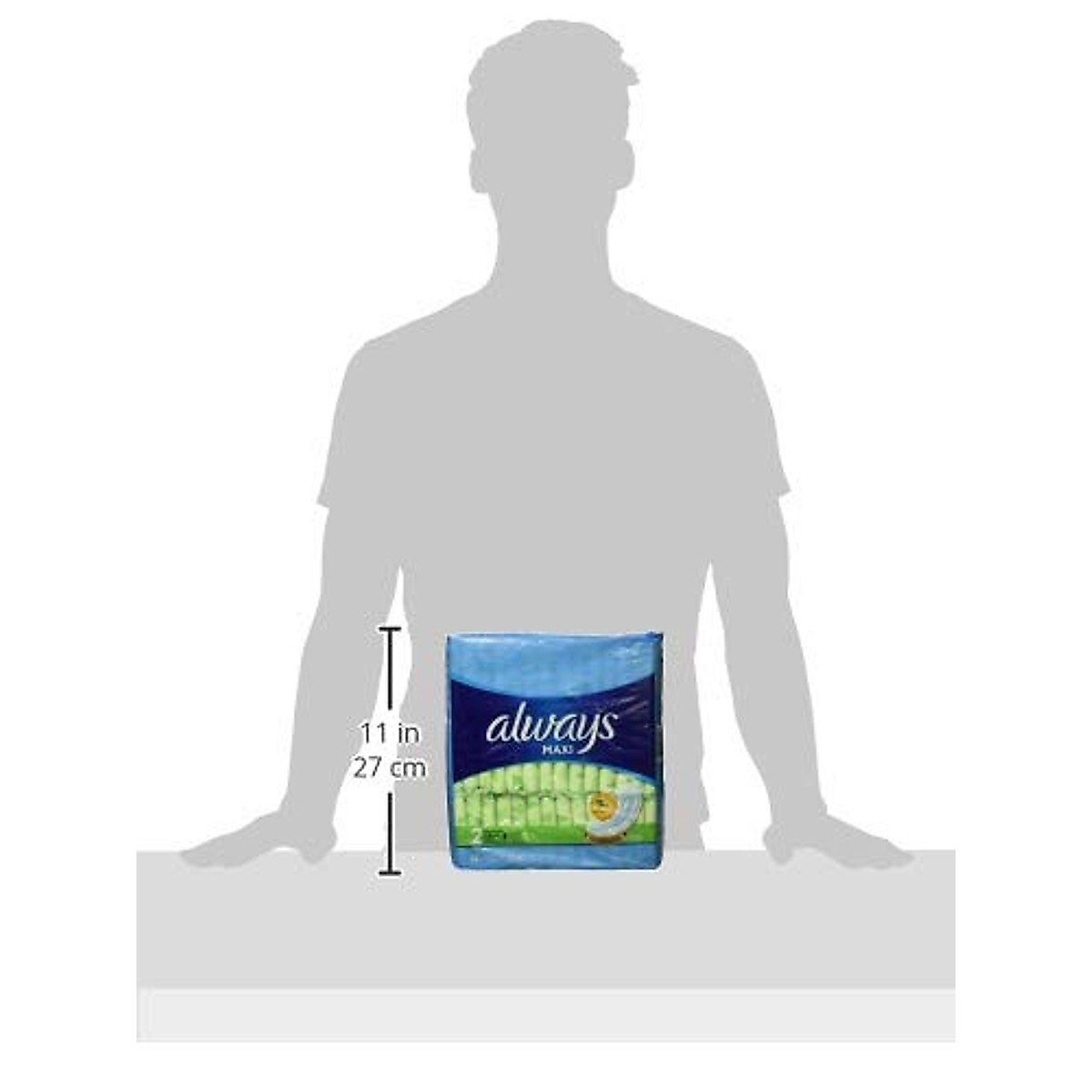 Always Maxi Long Without Wings - 6 Pack