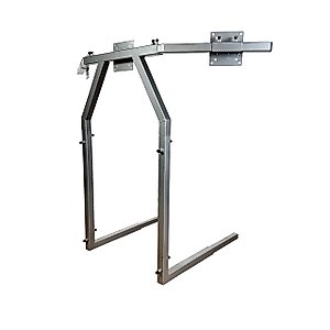 GTR Simulator - GTA Triple Monitor Stands - Small 3 x 24 - Silver Color