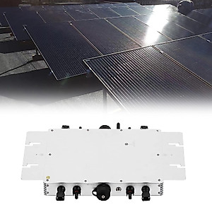 WiFi Micro Solar Inverter, 2800W MPPT with IP65 Waterproof, Grid‑Connected Inverter, 22-60V Solar Panel