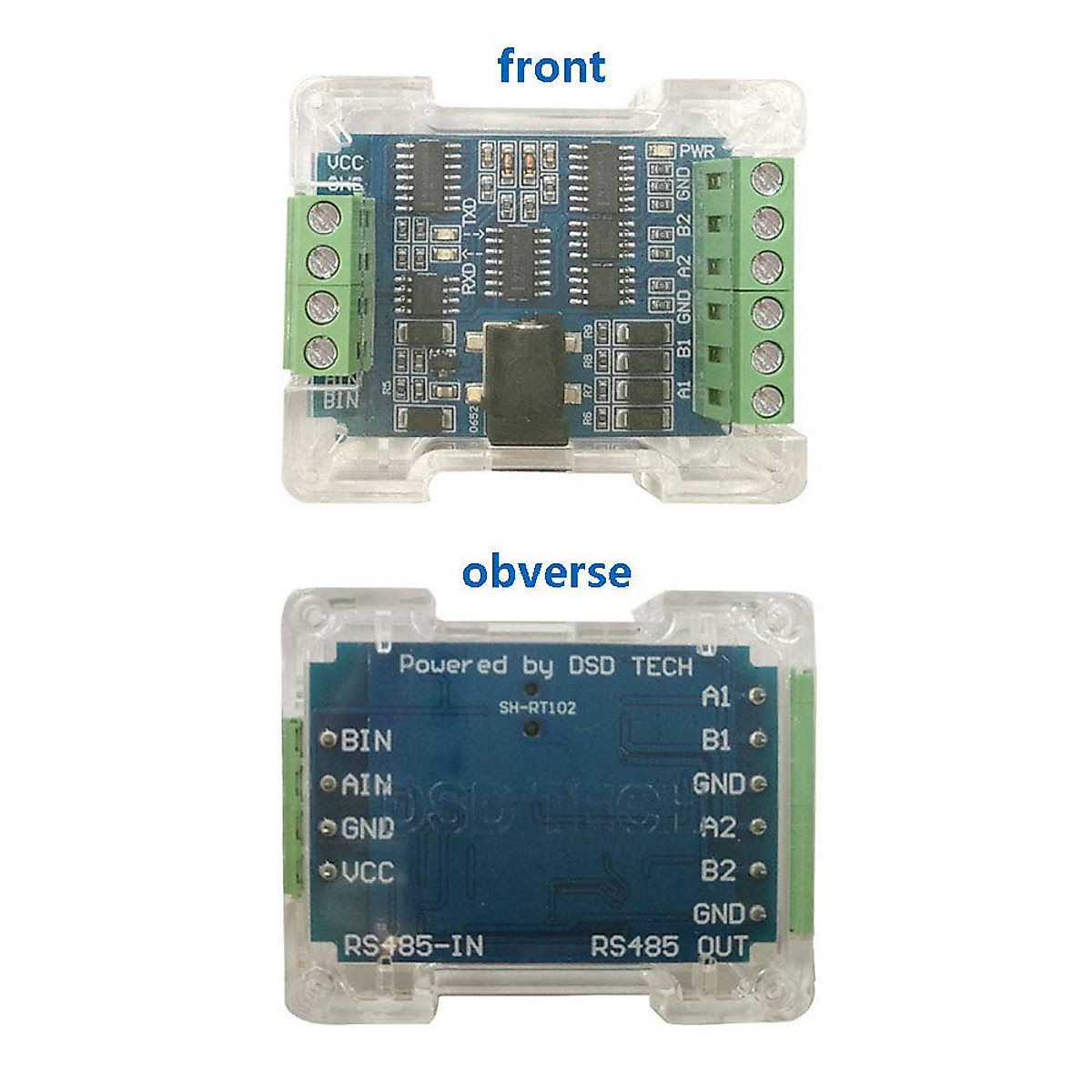 DSD TECH SH-RT102 RS485 Repeater Extender for Modbus Routing
