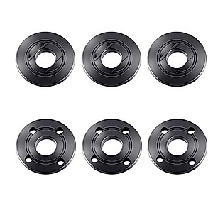 6 Pieces Grinder Flange Angle Wrench Spanner Metal Lock Nut Works with Dewalt Milwaukee 193465-4 Bosch Black & Decker Ryobi 5" 5/8-11