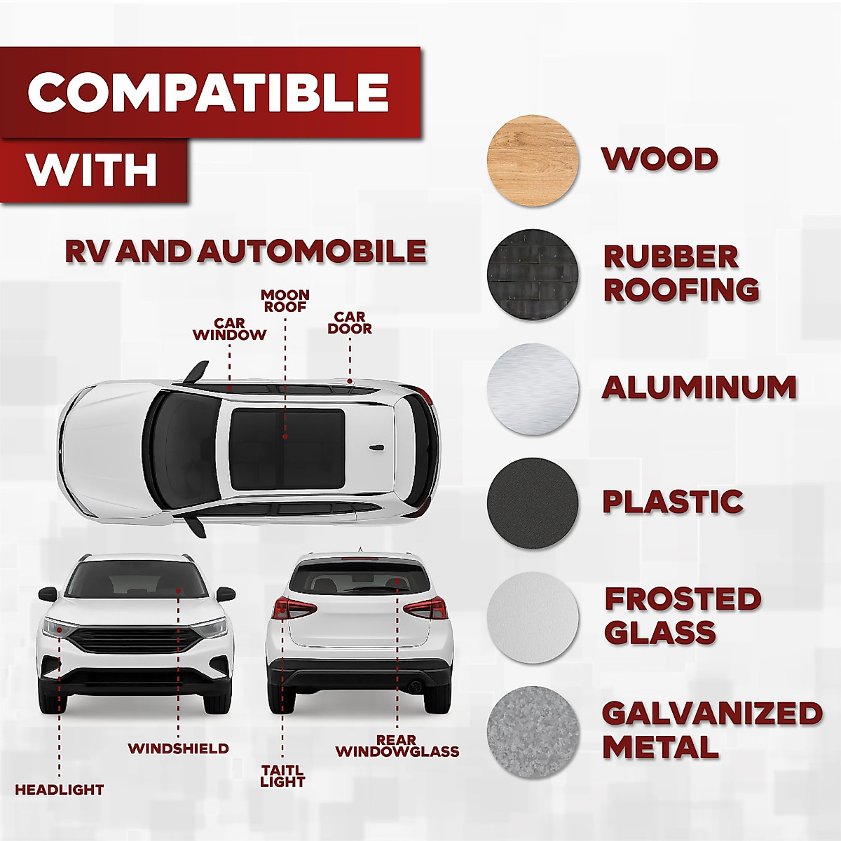 Butyl Sealing Tape, Black, 1/8-In x 3/4-In x 30-Foot Plumbers Putty Tape, RV Sealant Tape, Butyl Rubber for Boat Sealing, EDPM Butyl Tape RV - XFasten